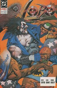 lobo (mini-series) #2 vf ; dc comic book | simon bisley