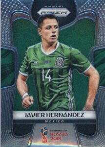 2018 panini prizm world cup #127 javier hernandez mexico soccer card