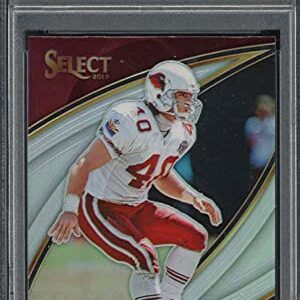 Pat Tillman 2019 Panini Select Silver Prizm Football Card #267 Graded PSA 10