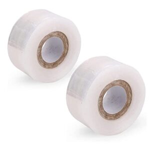 liaogo grafting tape grafting film for plants, 2 pack stretchable garden grafting tape plants repair budding tapes for floral fruit tree and poly budding tape