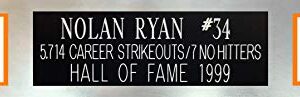 Nolan Ryan Autographed White Astros Jersey - Beautifully Matted and Framed - Hand Signed By Ryan and Certified Authentic by AI - Includes Certificate of Authenticity