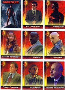 topps daredevil movie trading card base set