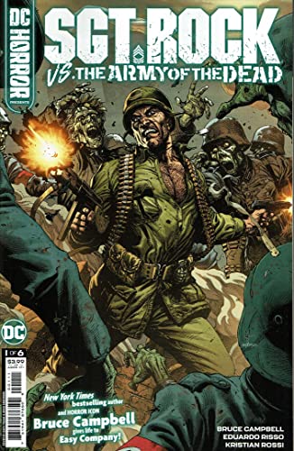 DC Horror Presents: Sgt. Rock Vs. The Army of the Dead #1 VF/NM ; DC comic book | Bruce Campbell