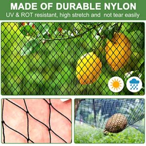 Bird Netting for Garden Protection - 25x25ft Poultry Netting for Chicken Coop, 1” Mesh Heavy Duty Garden Net, Fruit Tree Netting for Blueberry Bushes, Vegetable Against Squirrels, Deer