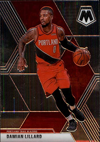 2019-20 Panini Mosaic #5 Damian Lillard Portland Trail Blazers NBA Basketball Card NM-MT