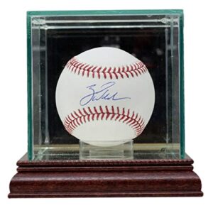 zack wheeler philadelphia phillies signed official mlb baseball w/case psa – autographed baseballs