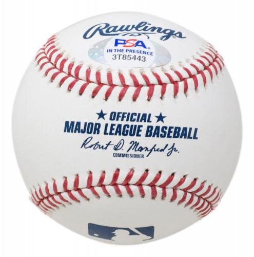 Zack Wheeler Philadelphia Phillies Signed Official MLB Baseball w/Case PSA - Autographed Baseballs