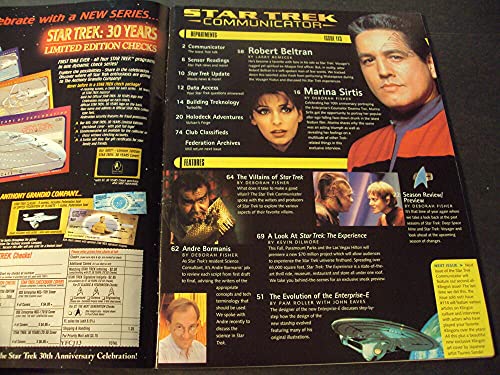 StarTrek Communicator Aug-Set 1997 Villians of Star Trek, Enterprise-E