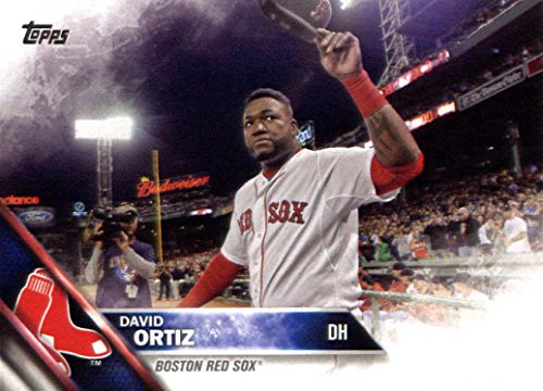 Boston Red Sox 2016 Topps MLB Baseball Regular Issue Complete Mint 24 Card Team Set Dustin Pedroia, David Ortiz Plus