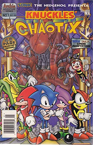 Knuckles' Chaotix #1 (Newsstand) VF ; Archie comic book | Sonic the Hedgehog