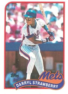 1989 topps #300 darryl strawberry