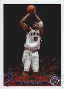 2003-04 topps chrome #15 vince carter nba basketball trading card