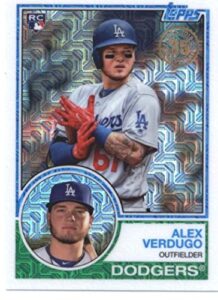 2018 topps 83 chrome silver promo series 1#46 alex verdugo (rc – rookie card) nm-mt mlb baseball card