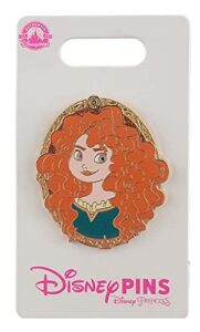 disney pin – princess portrait frame – brave – merida