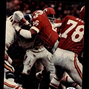 Buck Buchanan Bobby Bell PSA DNA Signed 8x10 Autograph Photo Chiefs - Autographed NFL Photos