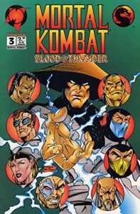 mortal kombat #3 vf ; malibu comic book