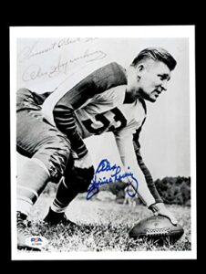 alex wojciechowicz psa dna signed 8×10 autograph photo chargers – autographed nfl photos