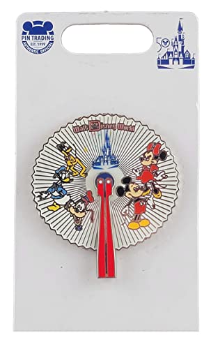 Disney Pin - Walt Disney World - 50th Anniversary - Mickey Mouse and Friends - Fan