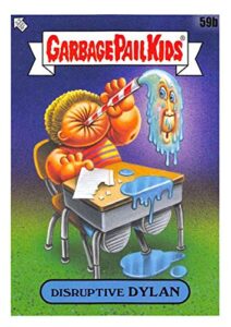 2020 topps garbage pail kids late to school #59b disruptive dylan trading card