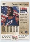 Shaquille O'Neal (Basketball Card) 1996 Upper Deck USA Basketball Deluxe Gold Edition - SP #S5