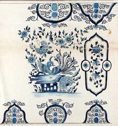 An original design for porcelain