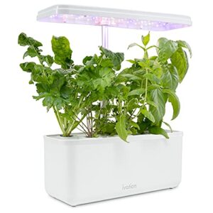 Ivation 7-Pod Indoor Hydroponics Growing System Kit Herb Garden planter w/ LED Grow Light