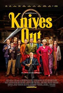 knives out – 13.5″x20″ original promo movie poster 2019 chris evans daniel craig