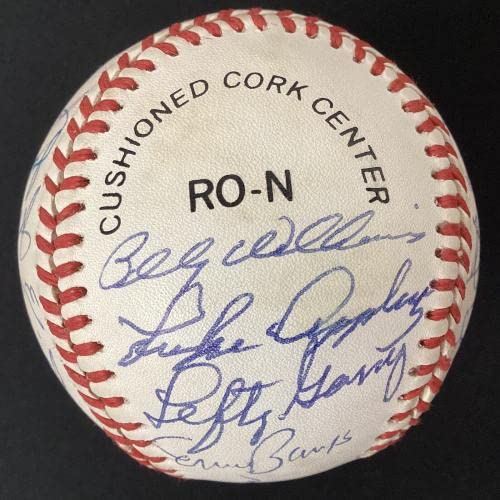 Hall of Famers Multi Signed Baseball ABG Joe DiMaggio Koufax Terry +21 Autos JSA - Autographed Baseballs