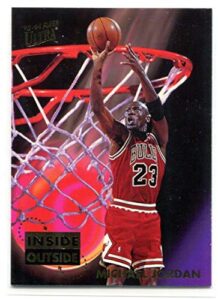 michael jordan 1993-94 fleer ultra inside outside #4 card – unsigned football cards