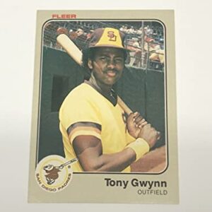 1983 Fleer Baseball #360 Tony Gwynn Rookie Card