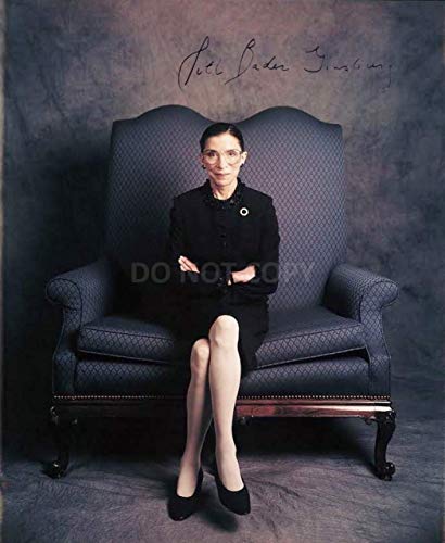 Ruth Bader Ginsburg Supreme Court Justice reprint signed photo #3 RP