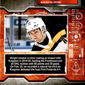 2021 Skybox Metal Universe Champions #20 Shane Wright RC Rookie Hockey