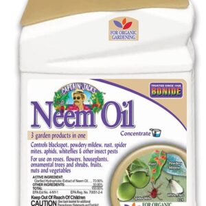 Bonide Captain Jack's Neem Oil, 16 oz. Concentrate, Multi-Purpose Fungicide, Insecticide and Miticide for Organic Gardening