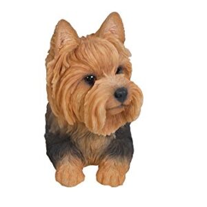 Hi-Line Gift Ltd Yorkshire Terrier Resin Dog Lying Down Statue