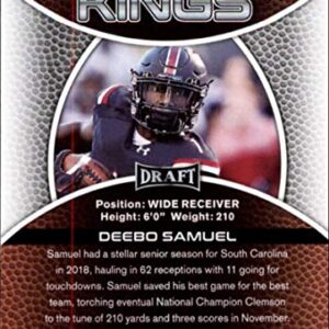 2019 Leaf Draft Football RC Rookie Card #81 Deebo Samuel Touchdown KingsSouth Carolina Gamecocks