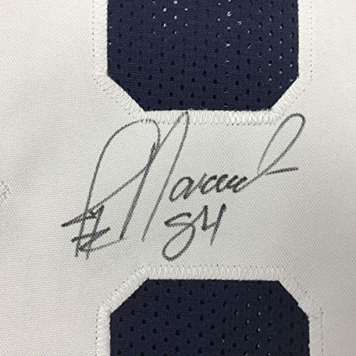 Autographed/Signed Jay Novacek Dallas Thanksgiving Day Football Jersey JSA COA