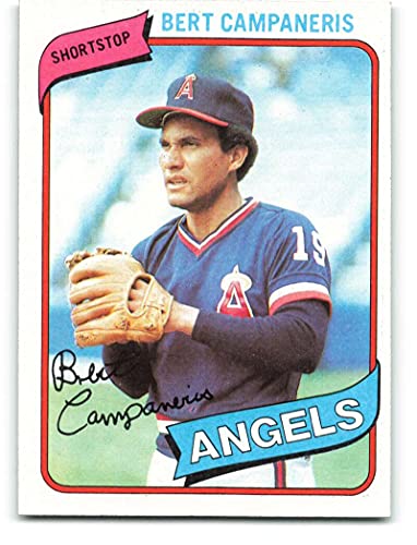 1980 Topps #505 Bert Campaneris NM+++ California Angels Baseball