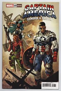 captain america symbol of truth #10 davila variant (marvel, 2023) nm