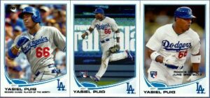 2013 topps update baseball card complete set 330 cards yasiel puig, wil myers rookies