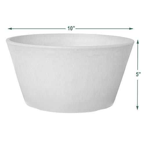 Arcadia Garden Products TD25TP Sleek Bulb Pan 10x5-Taupe