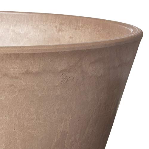 Arcadia Garden Products TD25TP Sleek Bulb Pan 10x5-Taupe