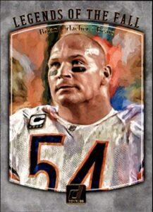 2018 donruss legends of the fall #3 brian urlacher bears football card nm-mt