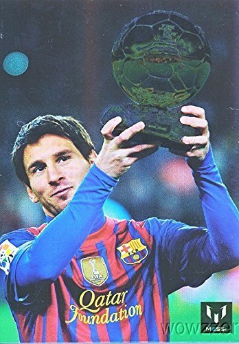 Lionel Messi Official Card Collection #103 Lionel Messi GOLD SHORT PRINT! World's Biggest & Best Soccer Superstar FC Barcelona! Shipped in Ultra Pro Top Loader to Protect it!