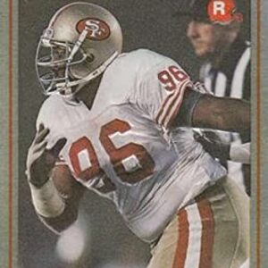 1990 Action Packed Rookie Update #21 Dennis Brown RC Rookie Card San Francisco 49ers Official NFL Football Trading Card in Raw (NM or Better) Condition