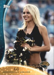 2009 topps cheerleaders #c3 kelli – football card