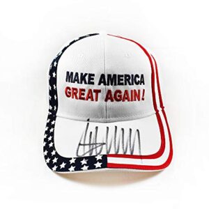 Donald Trump Make America Great Again 'MAGA' Hat Signed Autographed Authentic'GA' COA