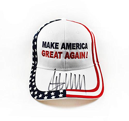 Donald Trump Make America Great Again 'MAGA' Hat Signed Autographed Authentic'GA' COA