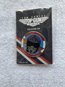 top gun maverick – original promo collector movie pin new tom cruise 2022