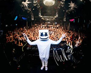 dj marshmello edm reprint signed 11×14 poster photo #3 rp dotcom