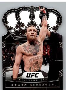 2021 panini chronicles ufc crown royale #14 conor mcgregor lightweight official mma trading card in raw (nm or better) condition